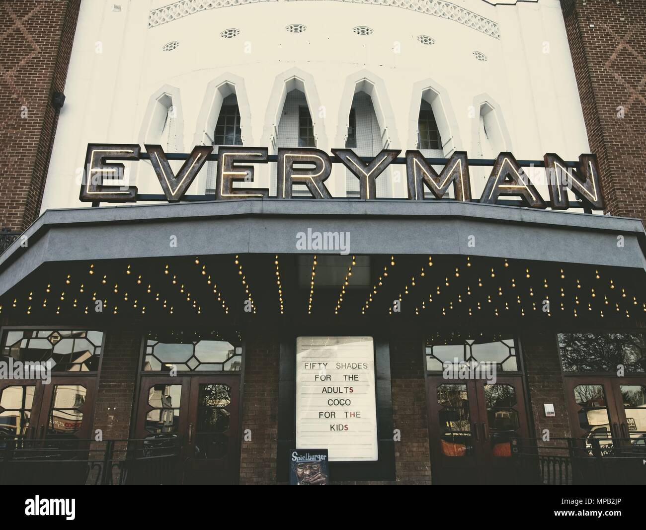 Everyman cinema entrance hi-res stock photography and images - Alamy