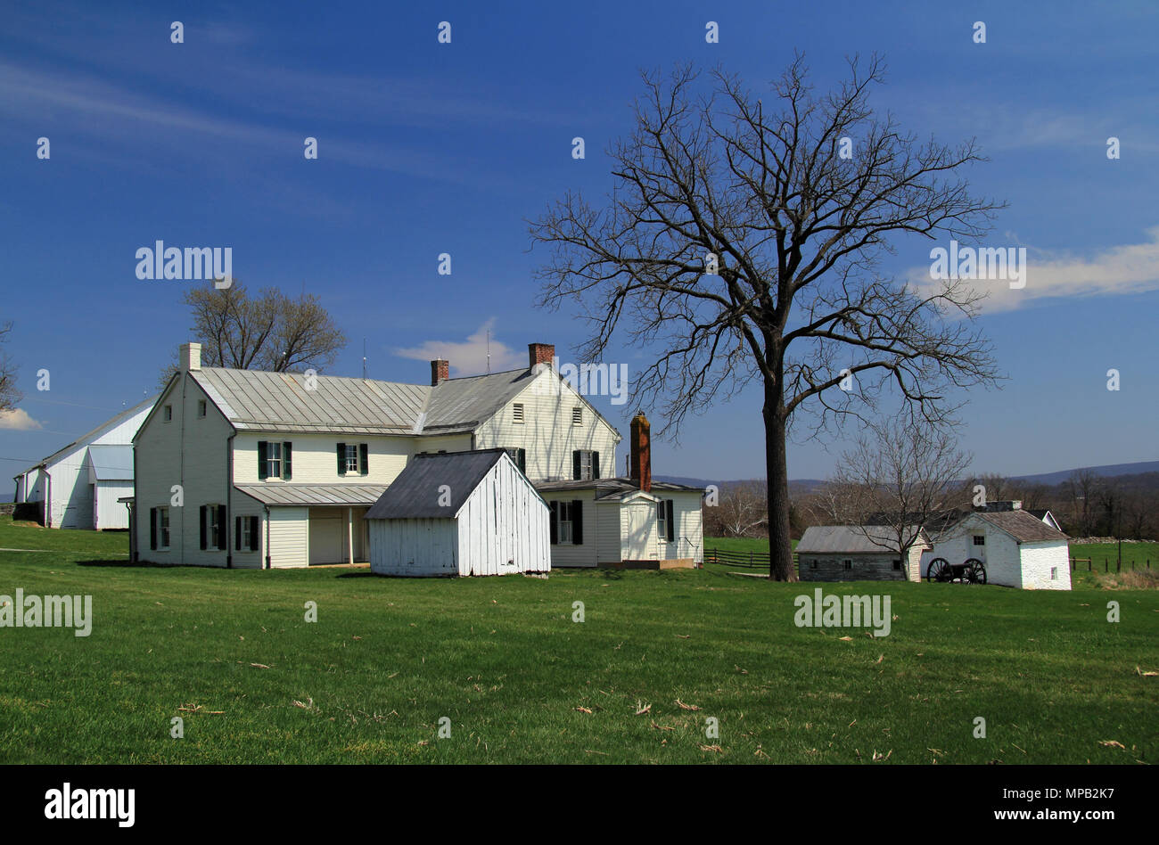 The only deliberate destruction of property at the Battle of Antietam ...