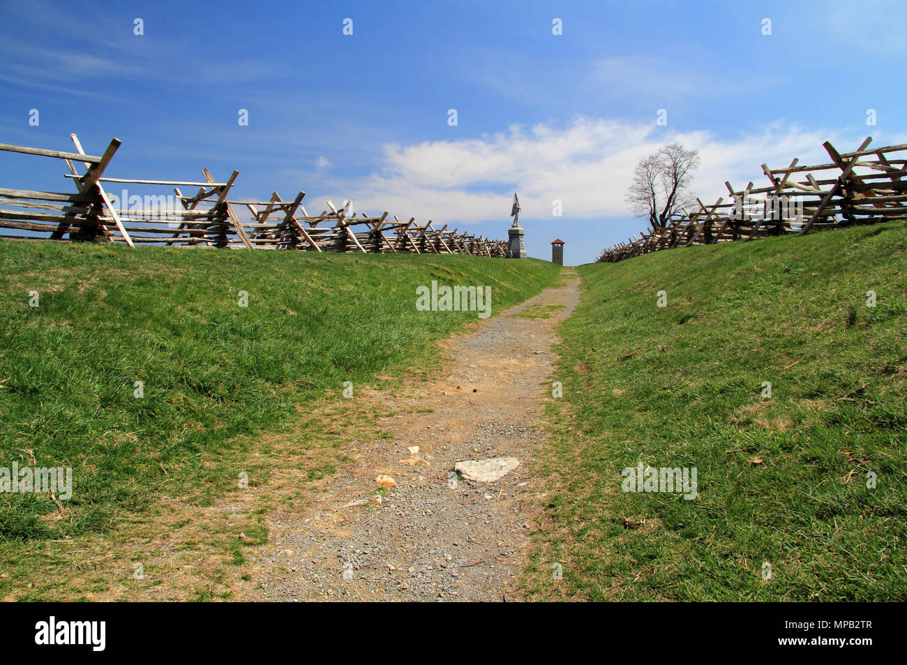 The Sunken Road, known as Bloody Lane, saw some of the fiercest ...