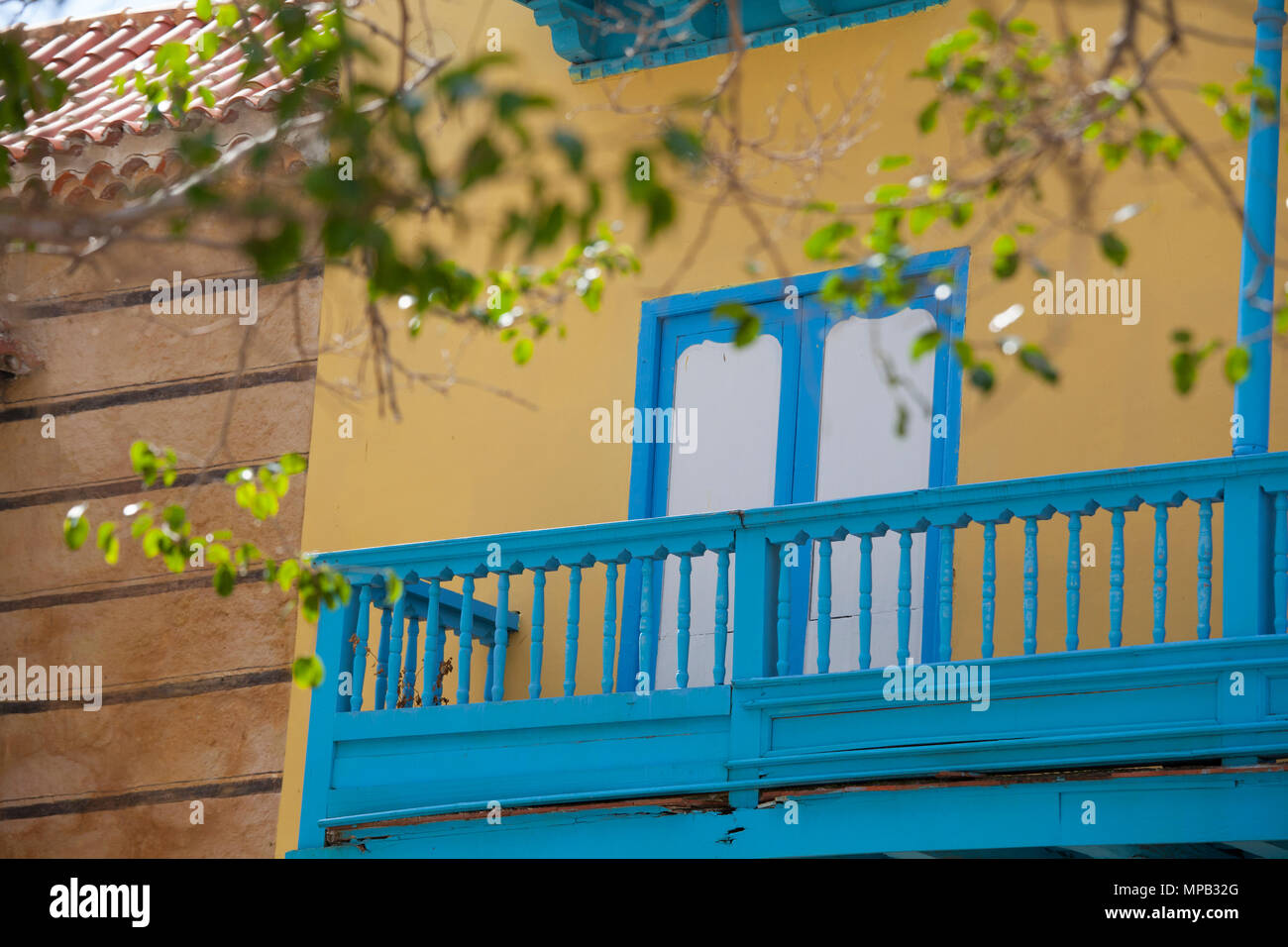 Colorful architecture in Old Havana Cuba Stock Photo - Alamy