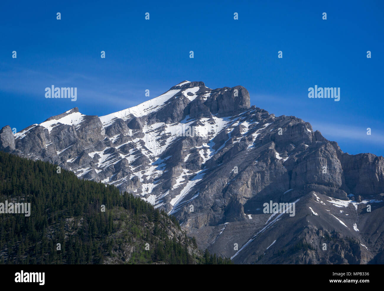 Pinnacle mountain banff national park hi-res stock photography and ...