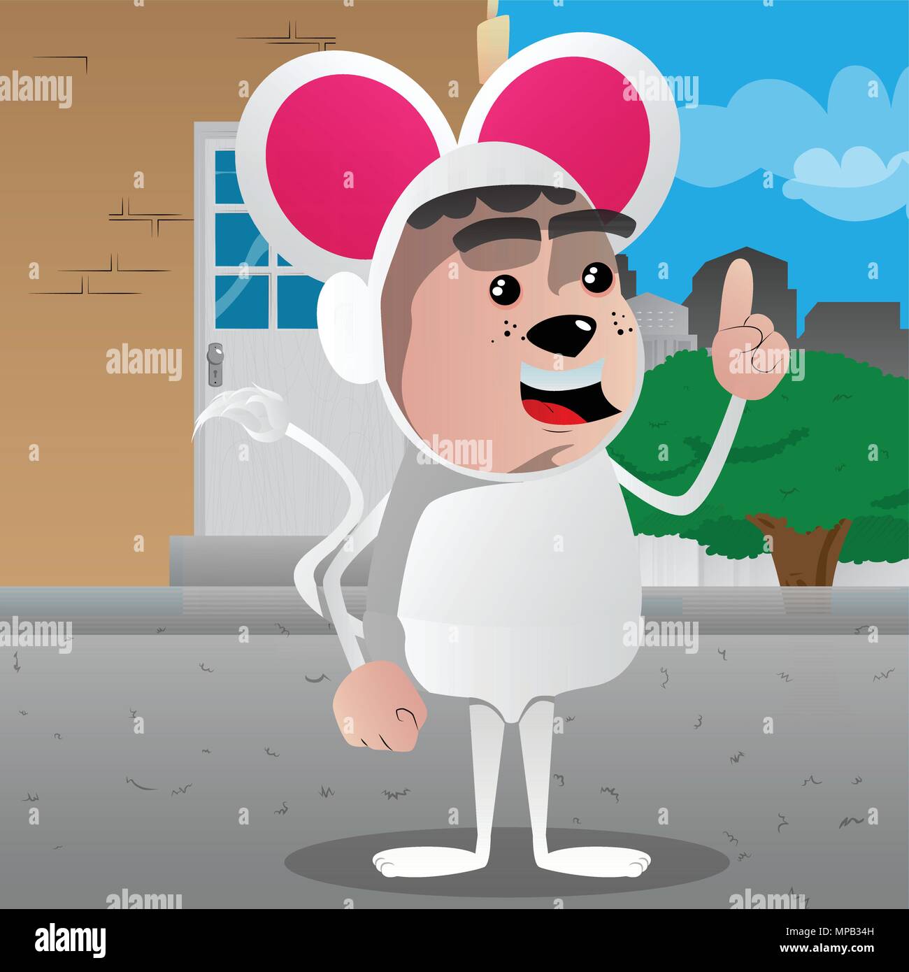 Boy pet mouse hi-res stock photography and images - Alamy