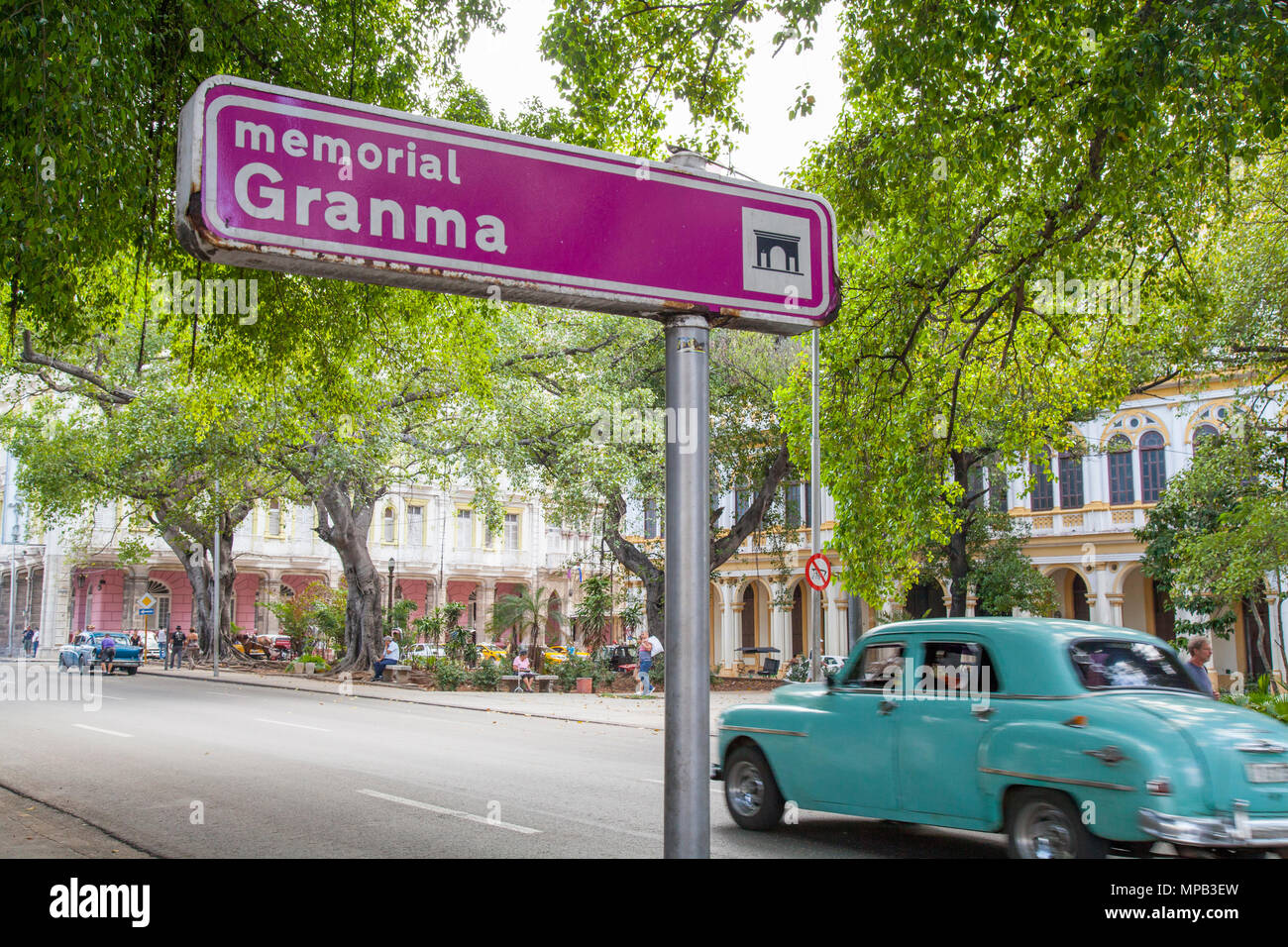 Granma Memorial at the Museo de la Revolucion havana Cuba that contains ...