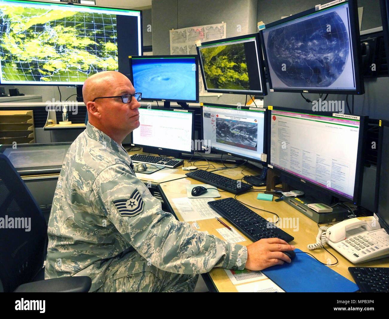 Tech. Sgt. Matthew Drew, USAF, demonstrates how a newly developed ...
