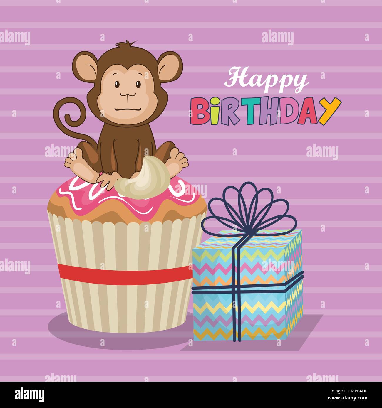 Happy Birthday Monkey Images