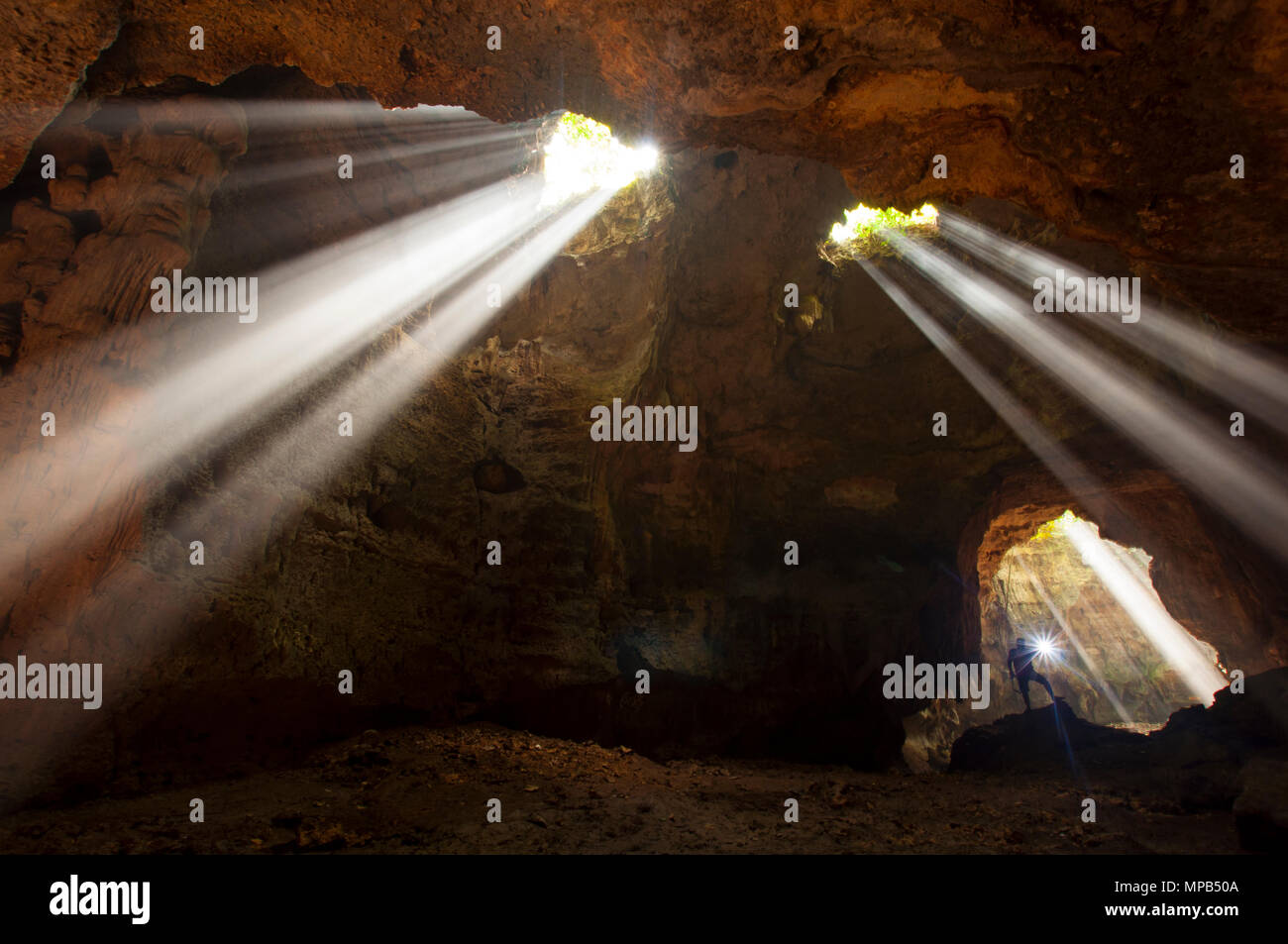 Beautiful Ray Of Light Stock Photo - Alamy