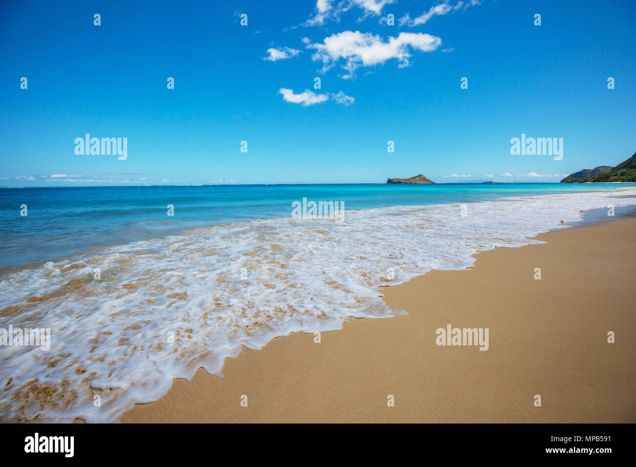 Beautiful landscapes in Oahu island, Hawaii Stock Photo - Alamy