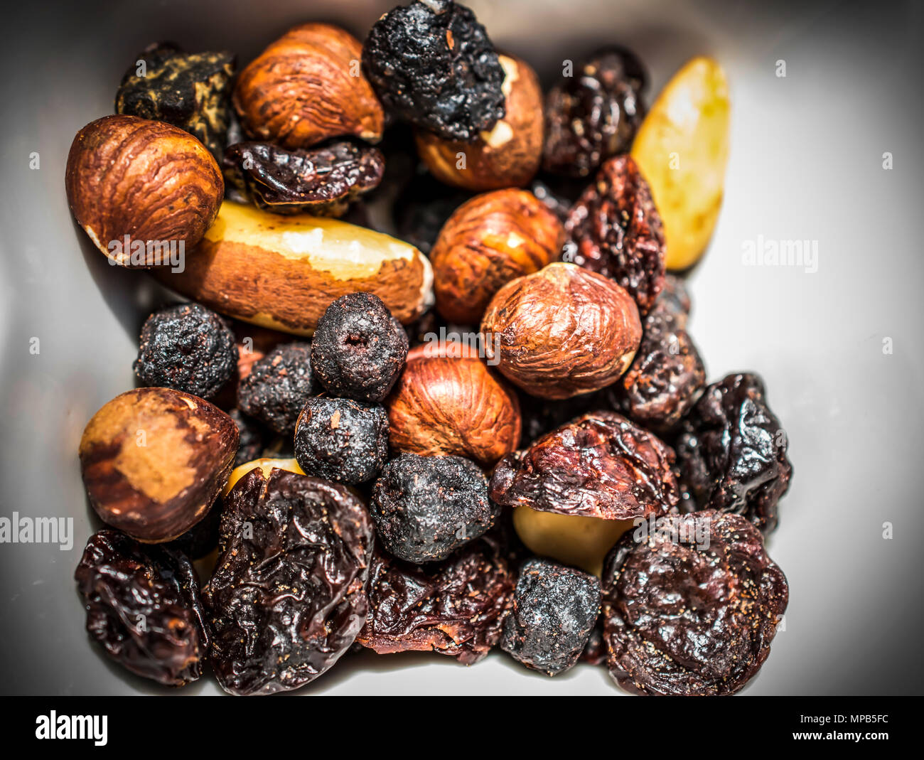 Assorted Nuts Snack Stock Photo - Alamy
