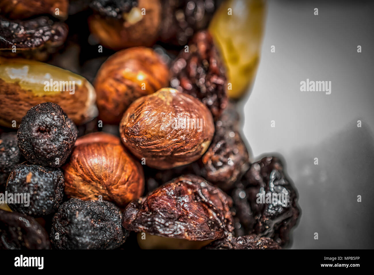 Assorted Nuts Snack Stock Photo - Alamy