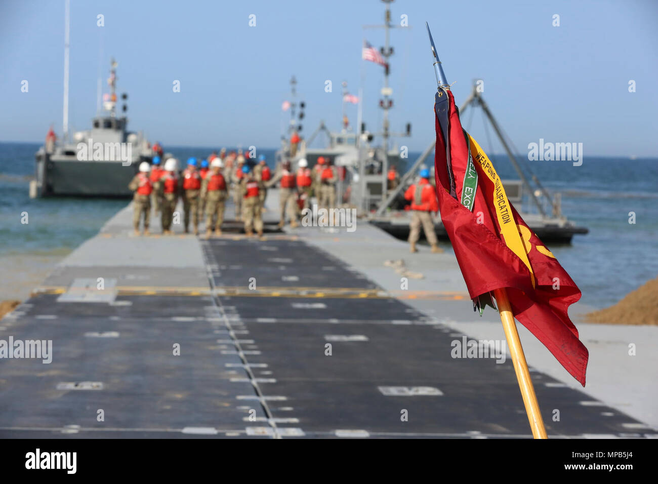 Soldiers from 331 Transportation Company (Causeway), 11th ...