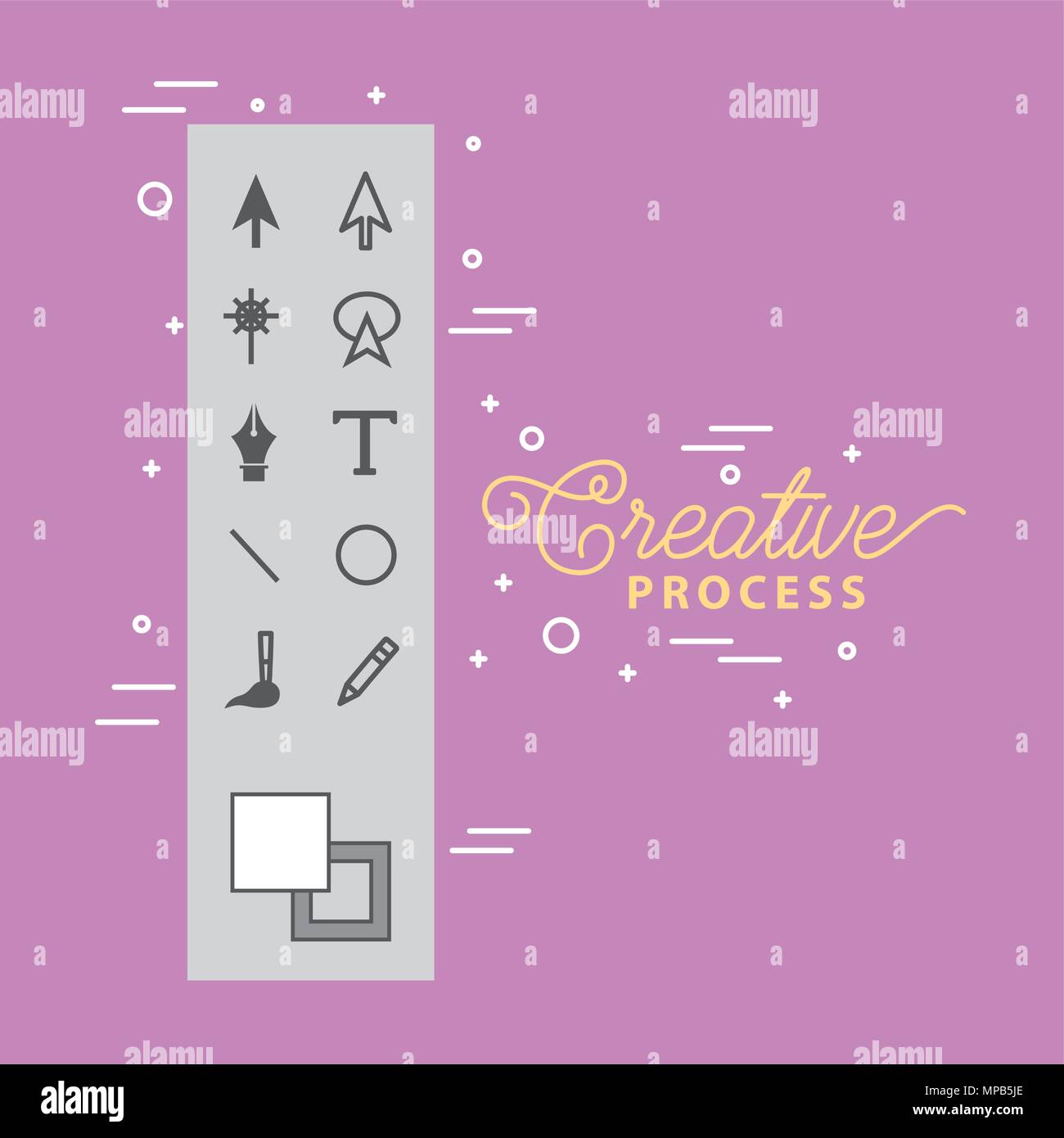 working process tools Stock Vector Image & Art - Alamy