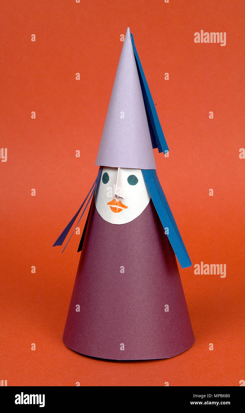 a little fairy made with paper,origami Stock Photo - Alamy