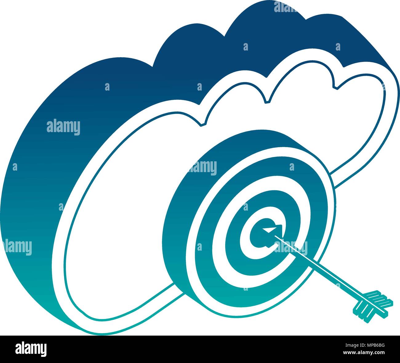 cloud computing target strategy isometric Stock Vector Image & Art - Alamy