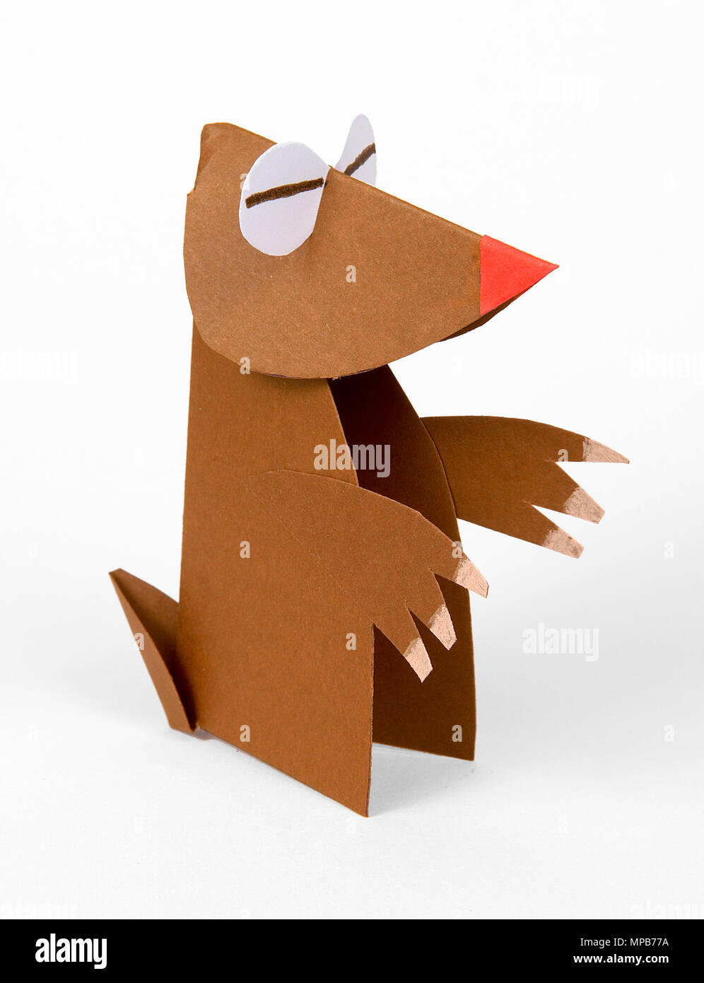 a mole made with paper,origami Stock Photo - Alamy