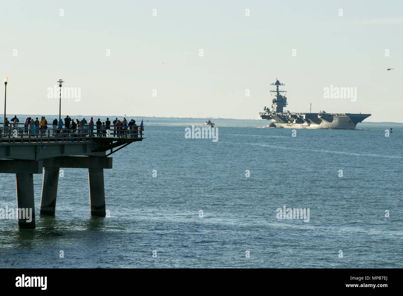 VIRGINIA BEACH, Va. (April. 08, 2017) -- Pre-Commissioning Unit Gerald ...