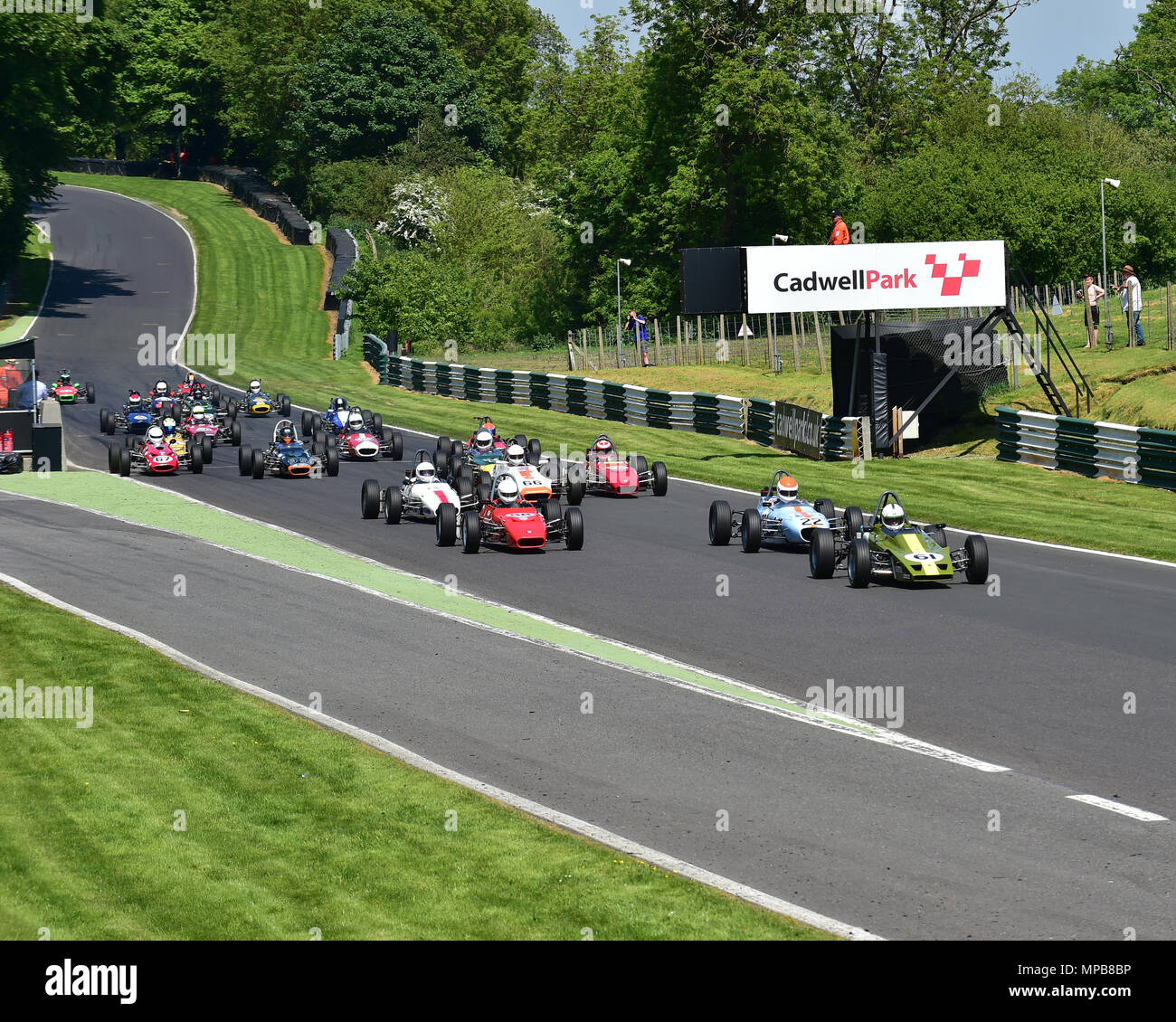 The start, HFF, Historic Formula Ford Championship, HSCC Wolds Trophy ...