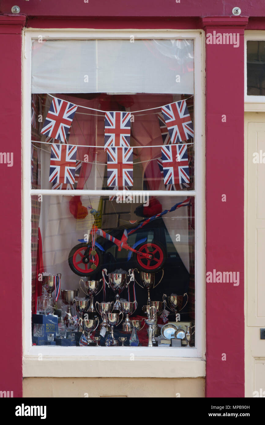 Kelso, Scottish Borders - welcoming the cycling Tour of Britain in 2017 ...
