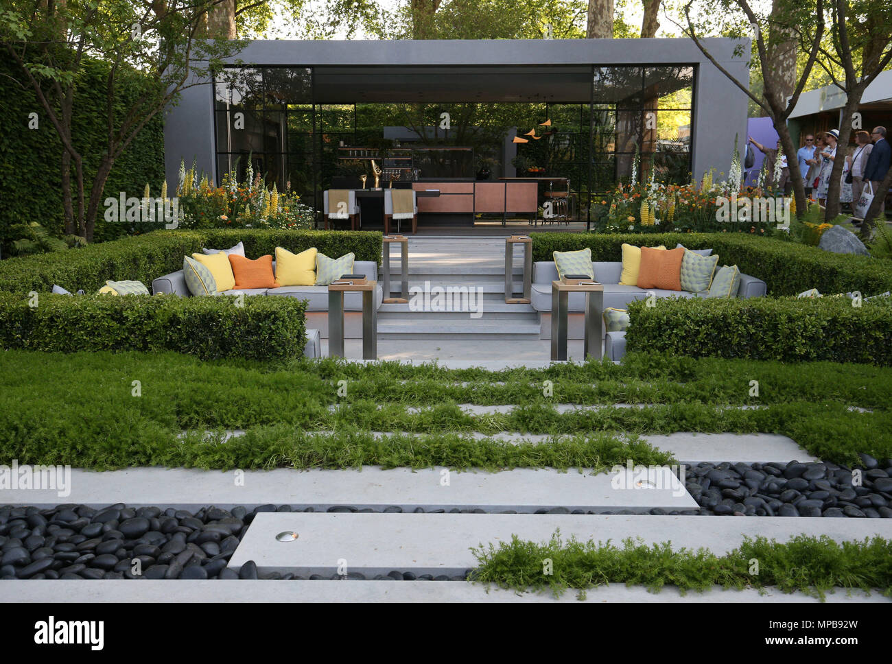 The LG Eco City Garden at the RHS Chelsea Flower Show at the Royal ...