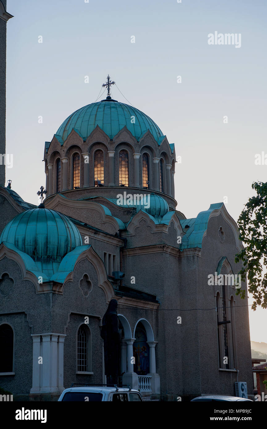 The unique architecture of the Bulgarian town of Veliko Tarnovo, known ...