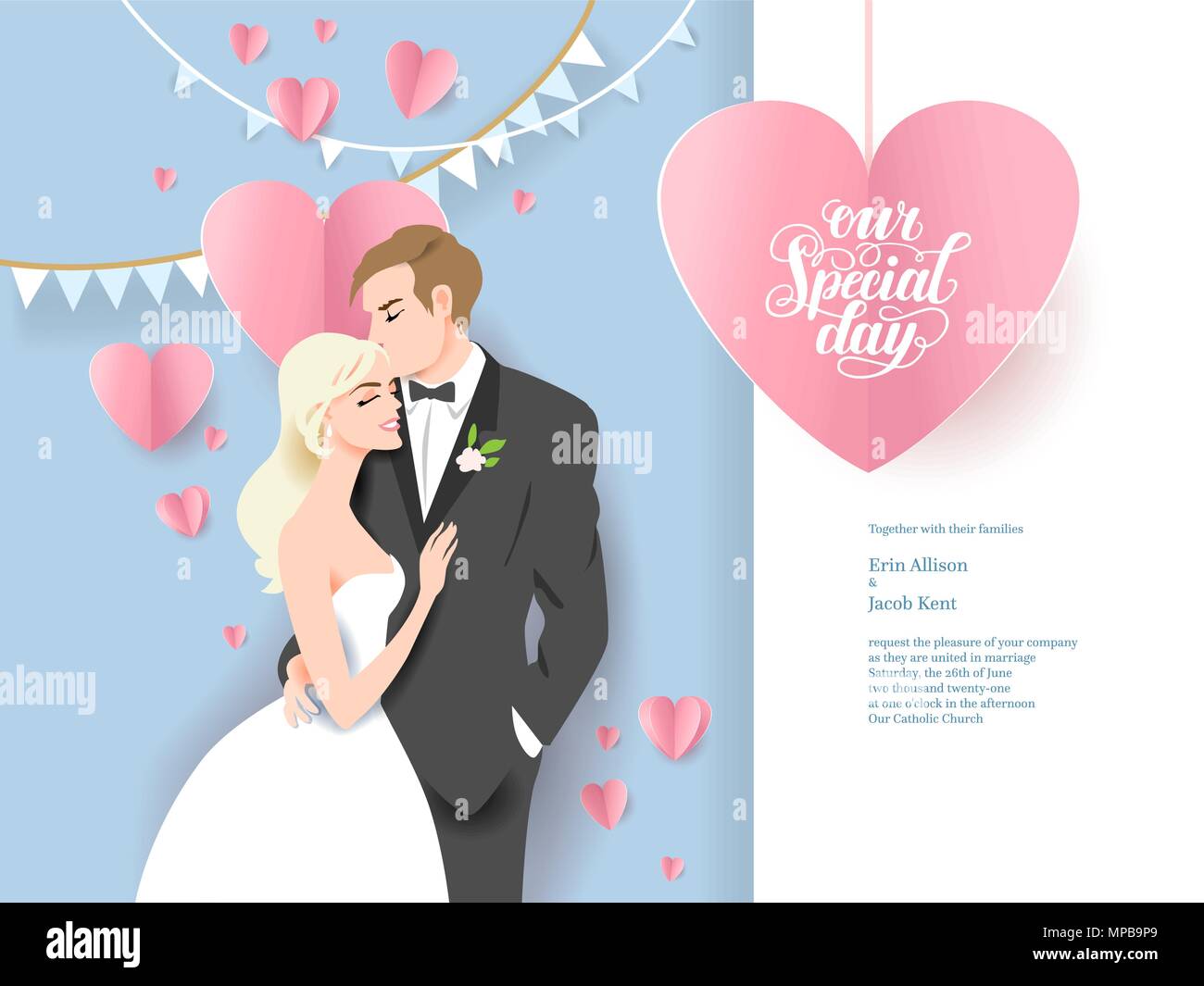 Vector blue cloud heart Stock Vector Images - Alamy