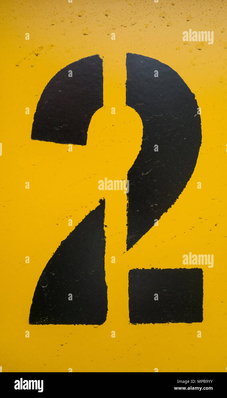 Number 2 Two High Resolution Stock Photography and Images - Alamy