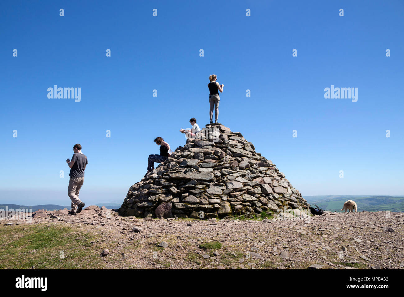 Dunkery beacon view hi-res stock photography and images - Alamy