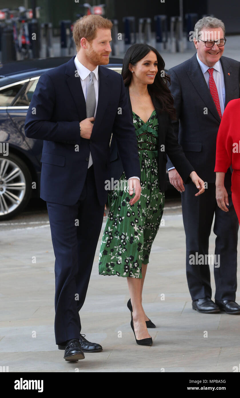 Meghan Markle and Prince Harry visit Australia House for a Invictus ...