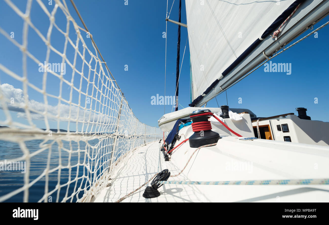 Big boat sailing adventure hi-res stock photography and images - Alamy