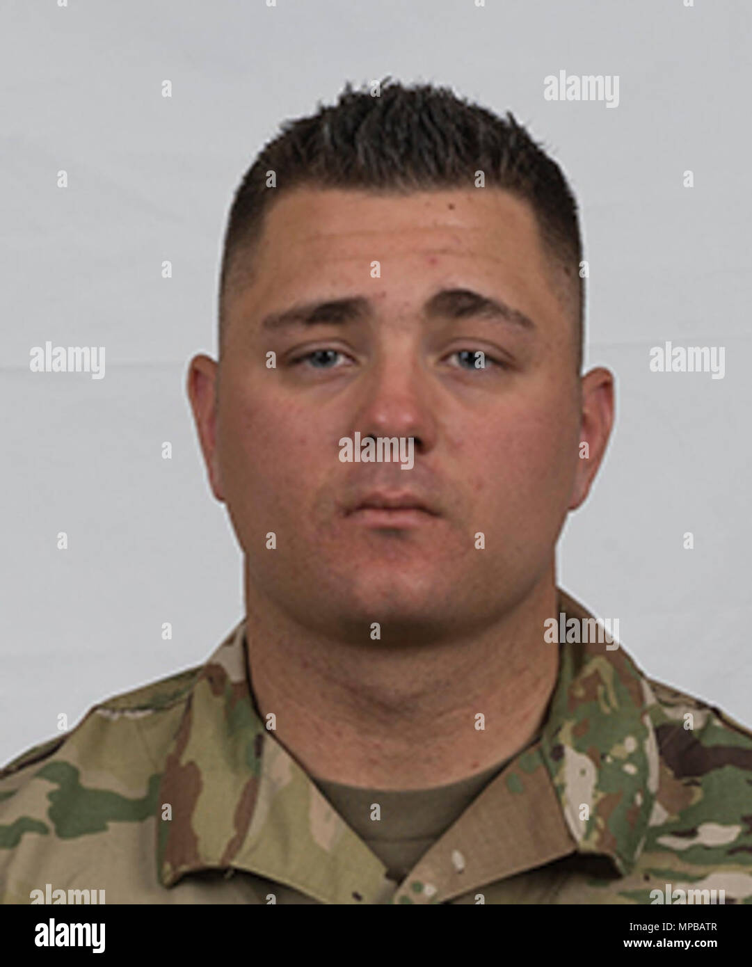 Spc. Aaron Moore, a native of Tulsa, Oklahoma, assigned to Headquarters ...