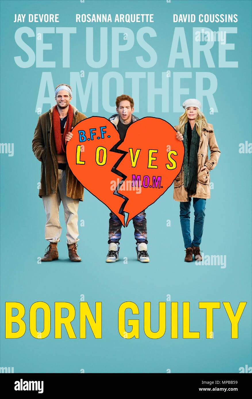 BORN GUILTY, poster, from left: David Coussins, Jay Devore, Rosanna ...