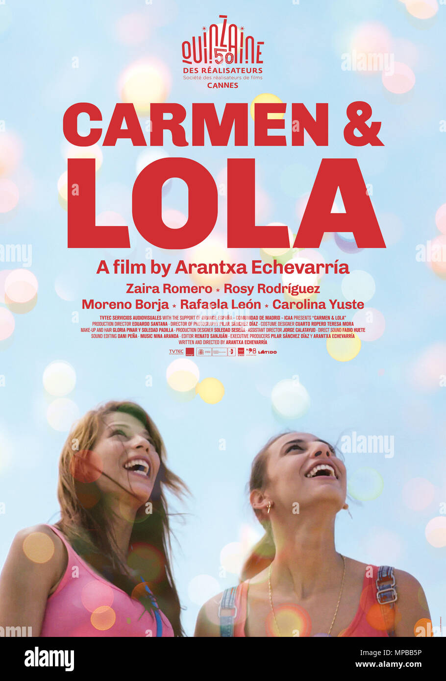 CARMEN & LOLA, (aka CARMEN Y LOLA), poster, from left: Rosy Rodriguez ...