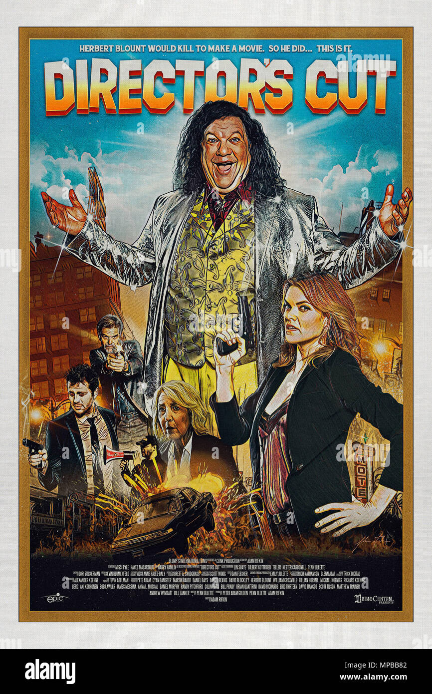 DIRECTOR'S CUT, US poster, from left: Hayes MacArthur, Harry Hamlin ...