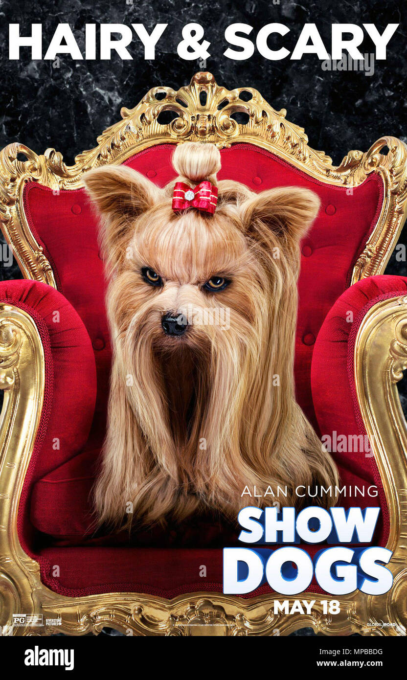 SHOW DOGS, US character poster, Dante (voice: Alan Cumming), 2018 ...