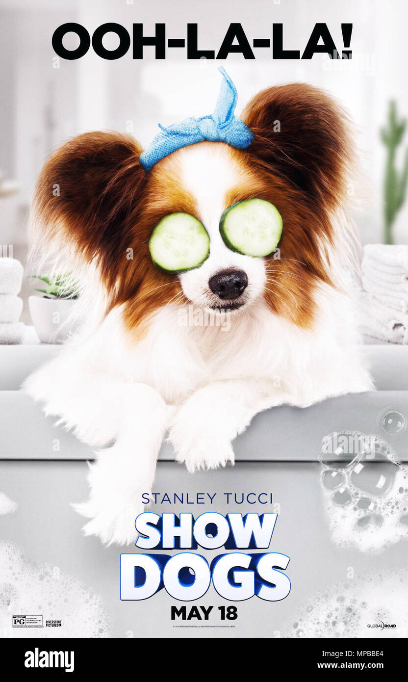 SHOW DOGS, US character poster, Philippe (voice: Stanley Tucci), 2018 ...