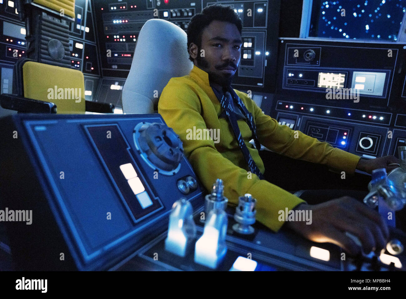 SOLO: A STAR WARS STORY, Donald Glover as Lando Calrissian, 2018. ph ...
