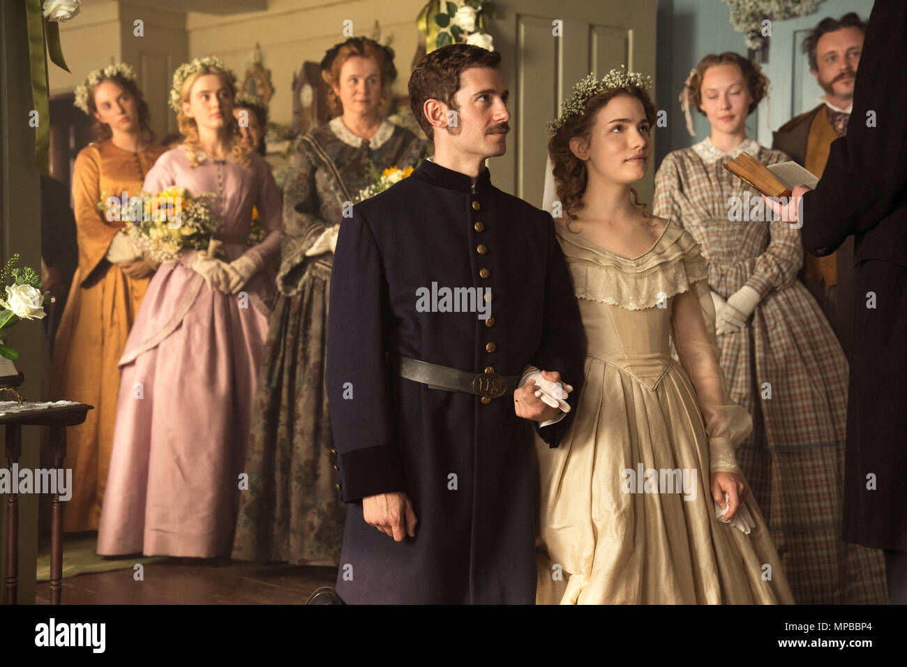 LITTLE WOMEN, from left: Maya Hawke, Kathryn Newton, Emily Watson ...