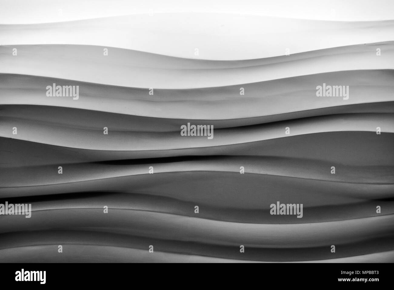 Black and white abstract wave background with linen texture Stock Photo ...