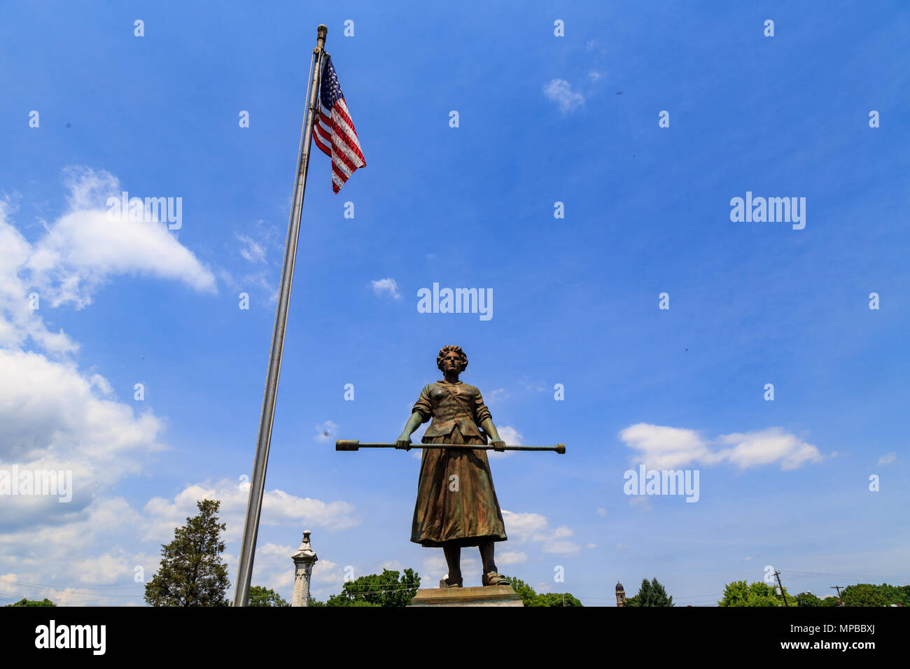 Carlisle, PA, USA – June 26, 2016: The Mary Ludwig Hays - better known ...