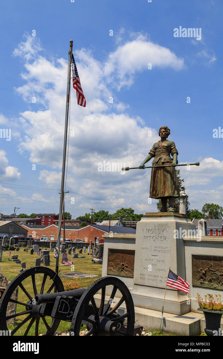 Molly pitcher cannon hi-res stock photography and images - Alamy