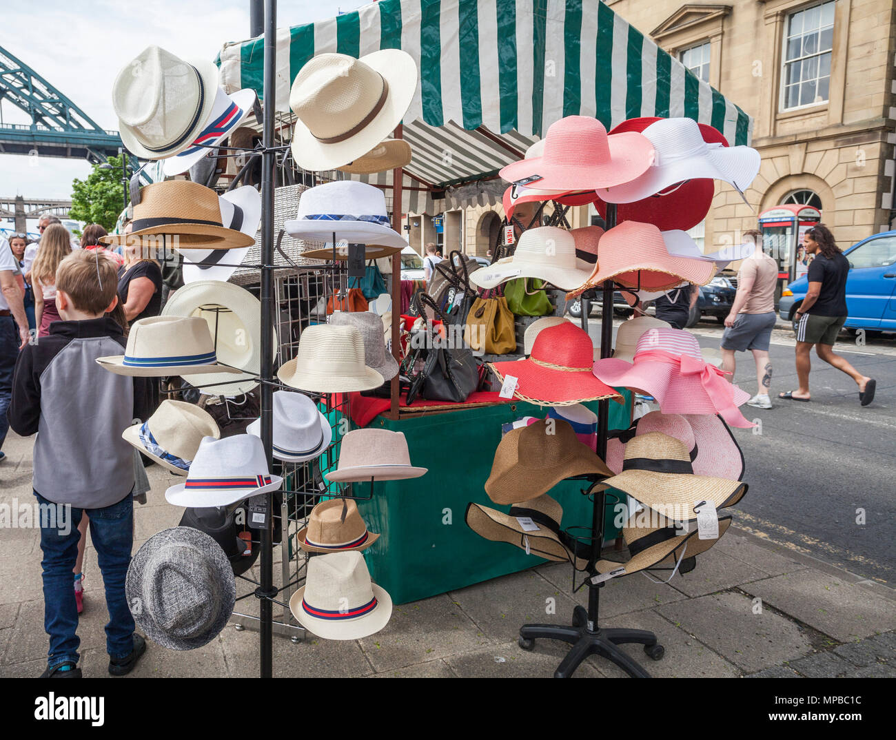 Quayside market newcastle hi-res stock photography and images - Alamy