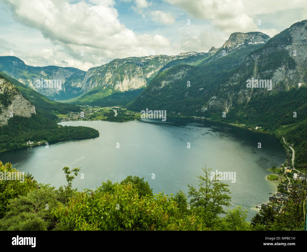 Lake Hallstatt in Austria Stock Photo - Alamy