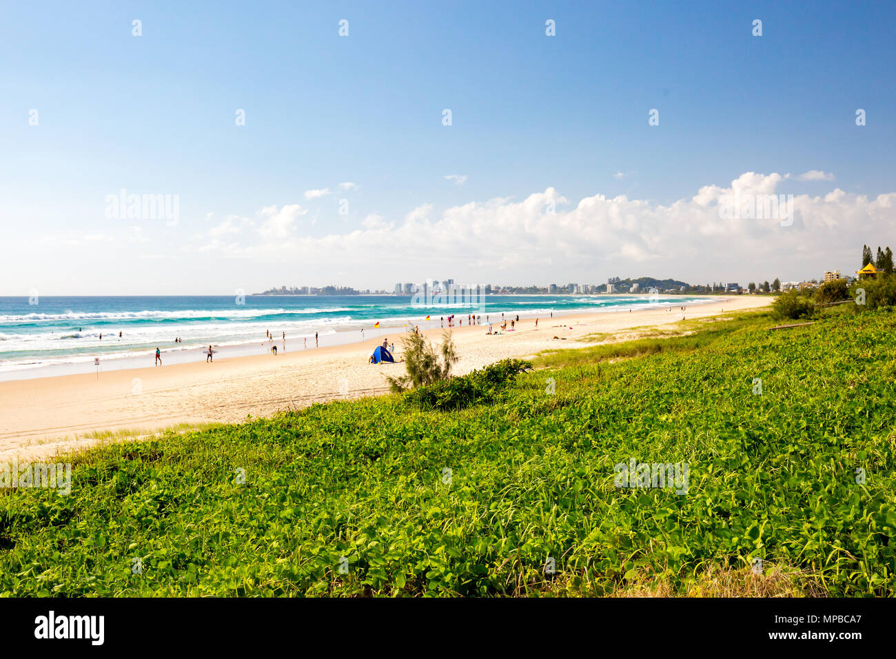 Currumbin Beach Gold Coast Stock Photo - Alamy