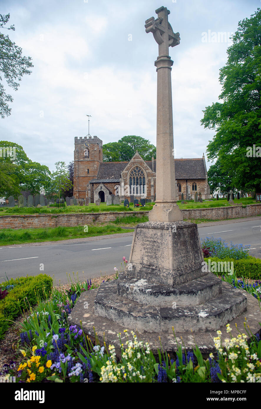 St Giles' Church in Medbourne, Leicestershire, UK Stock Photo - Alamy