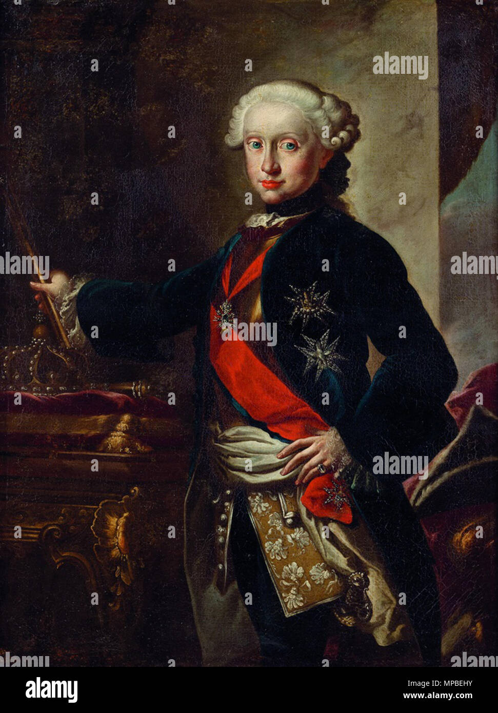 . Portrait of Ferdinand IV of Naples (1751-1825) . 18th century. 921 ...
