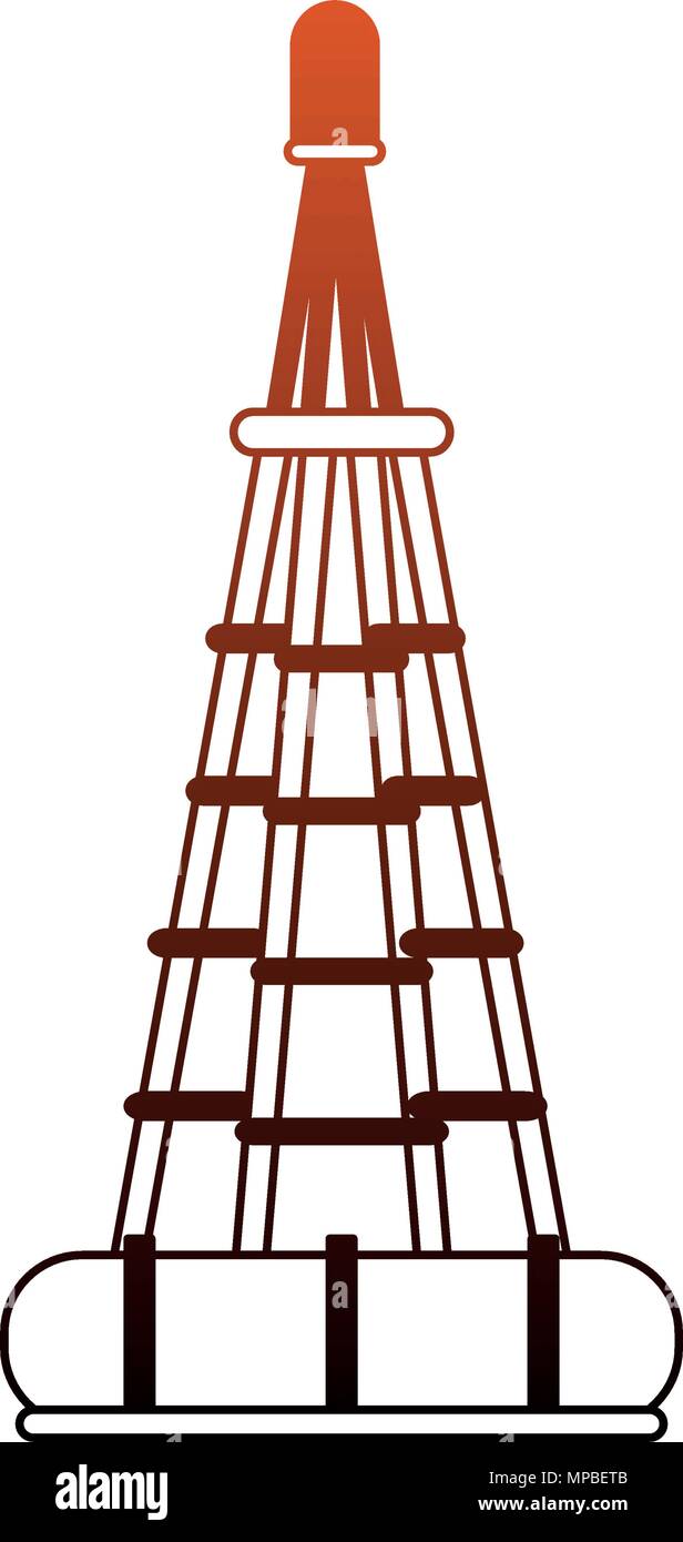 Sea buoy isolated red lines Stock Vector Image & Art - Alamy