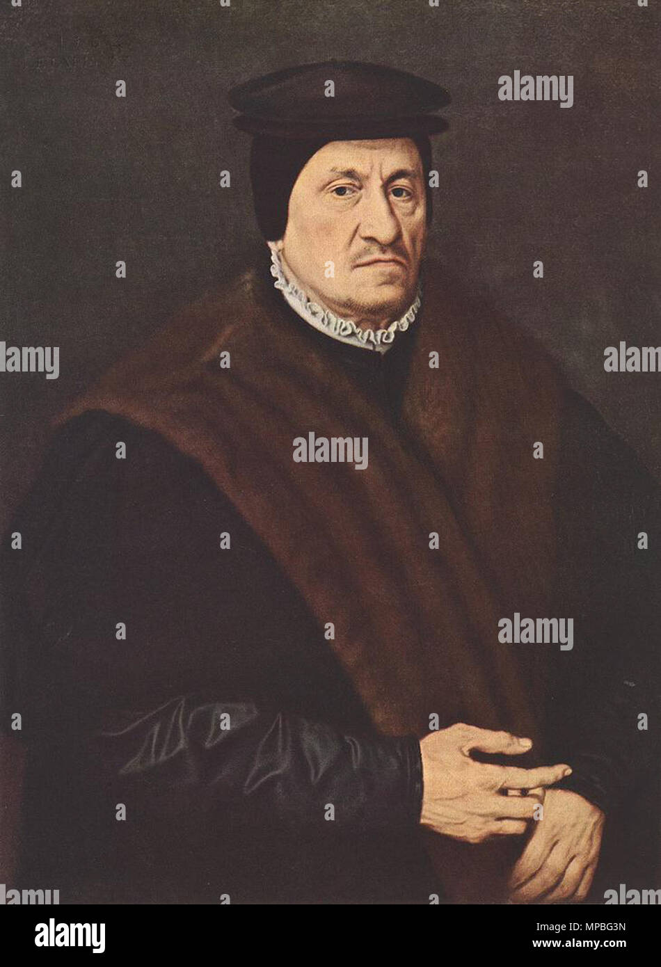 927 Nicolas Neufchâtel - Portrait of a Patrician - WGA16532 Stock Photo ...