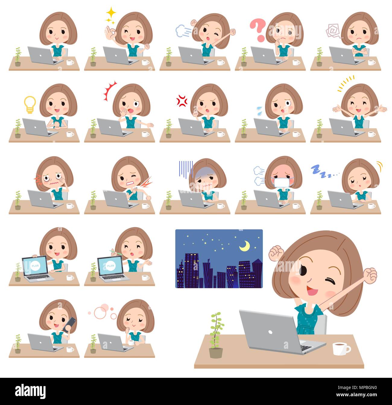 Bob work Stock Vector Images - Alamy