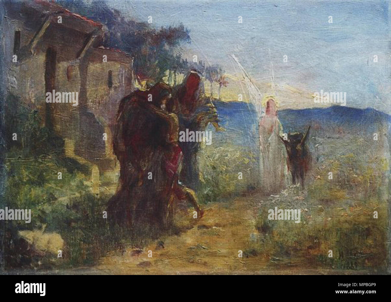 . Возвращение Товия . 19th century. Nikolai Ge (1831–1894) Alternative ...