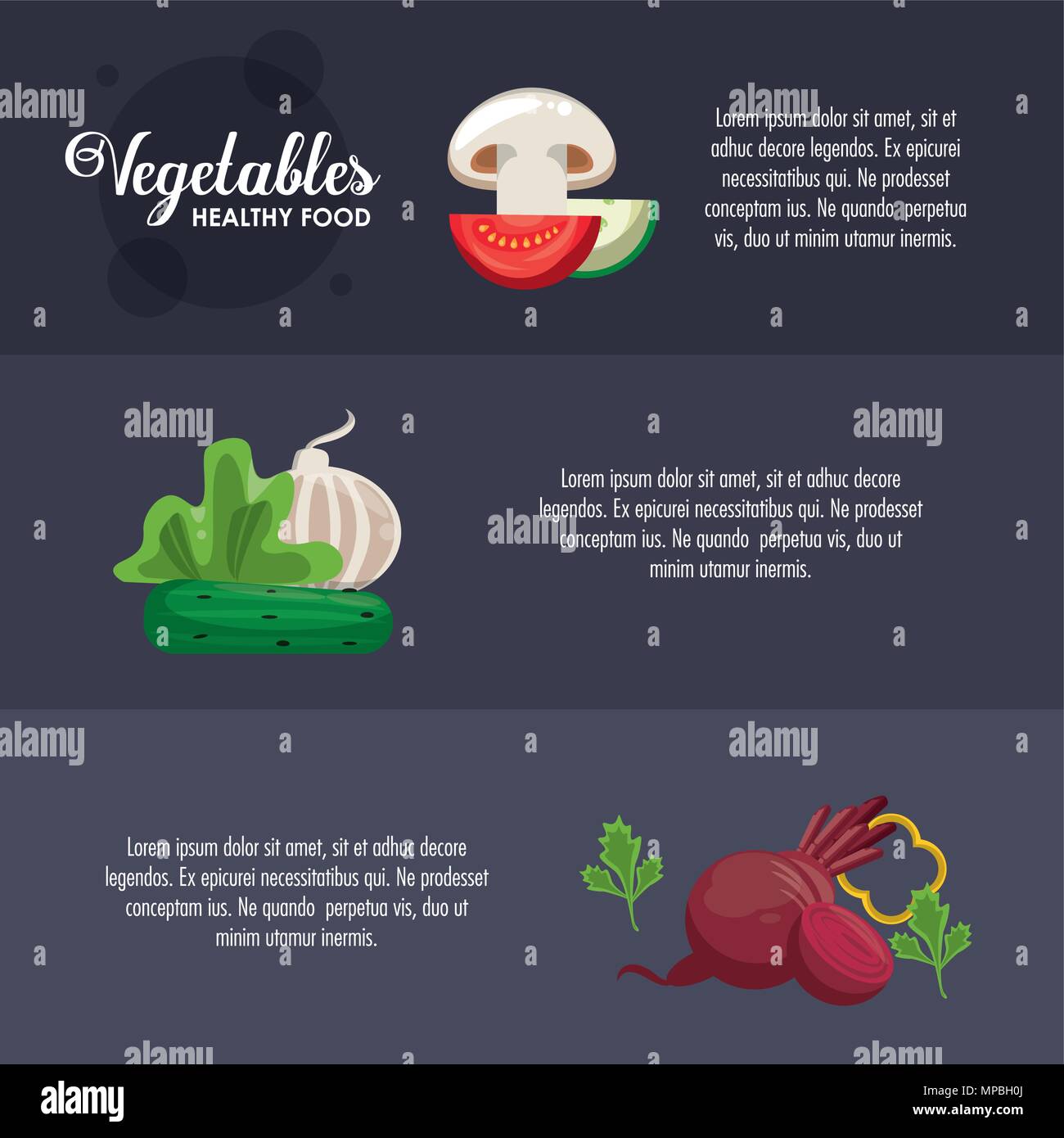 Healthy food infographic Stock Vector Image & Art - Alamy