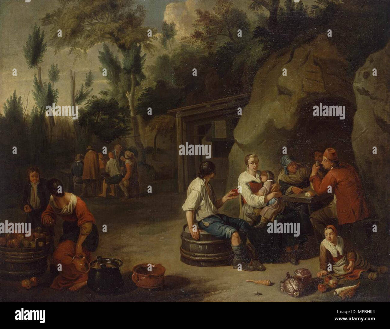 Peasant family 1700s hi-res stock photography and images - Alamy